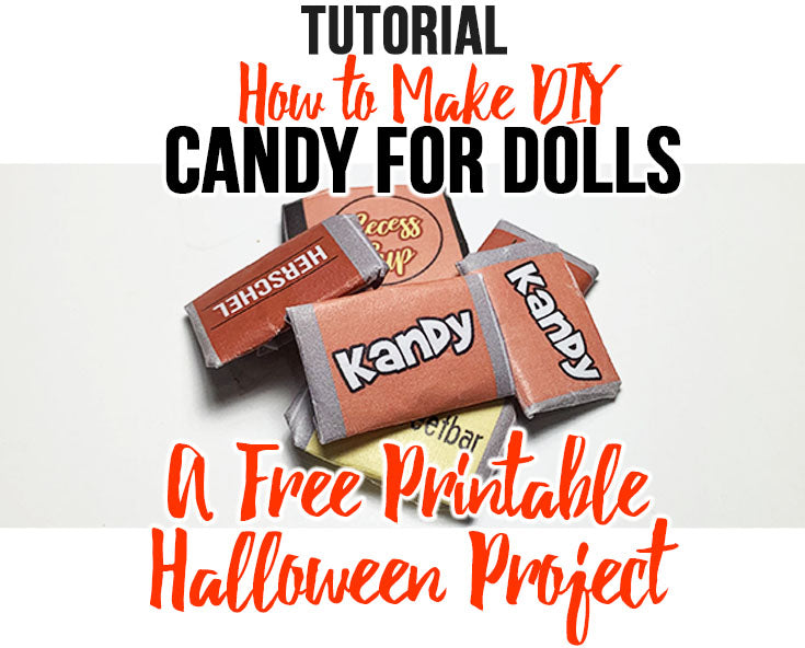 How To Make DIY Mini Halloween Candy For Dolls [Free Printable ...