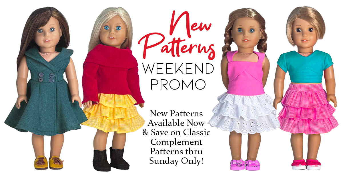 New Patterns Weekend Promo 12-20-2024 – Appletotes & Co.