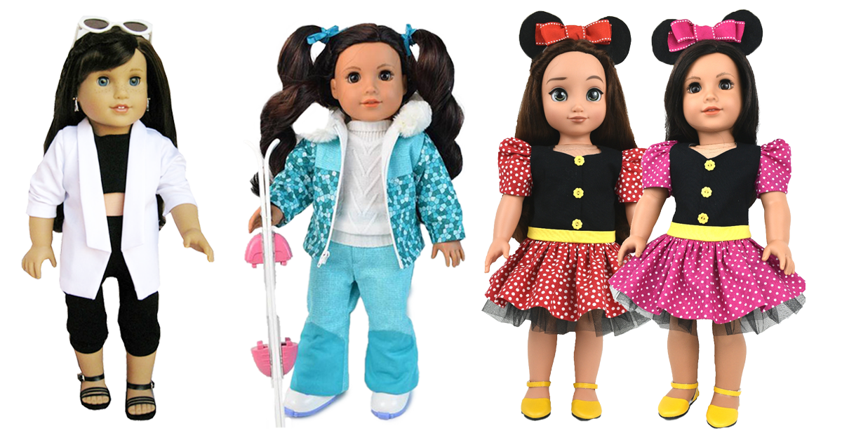 Sofie Clareese Doll Sewing Patterns – Appletotes & Co.