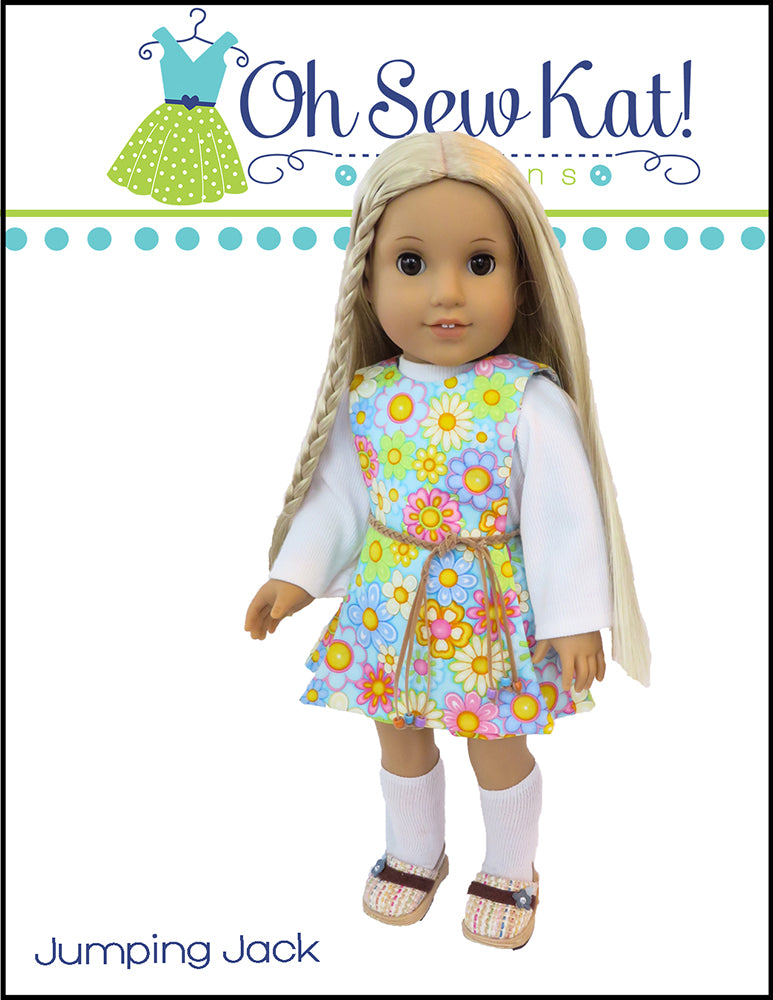 Jumping Jack 3-in-1 18 Inch Doll Sewing Pattern – Appletotes & Co.
