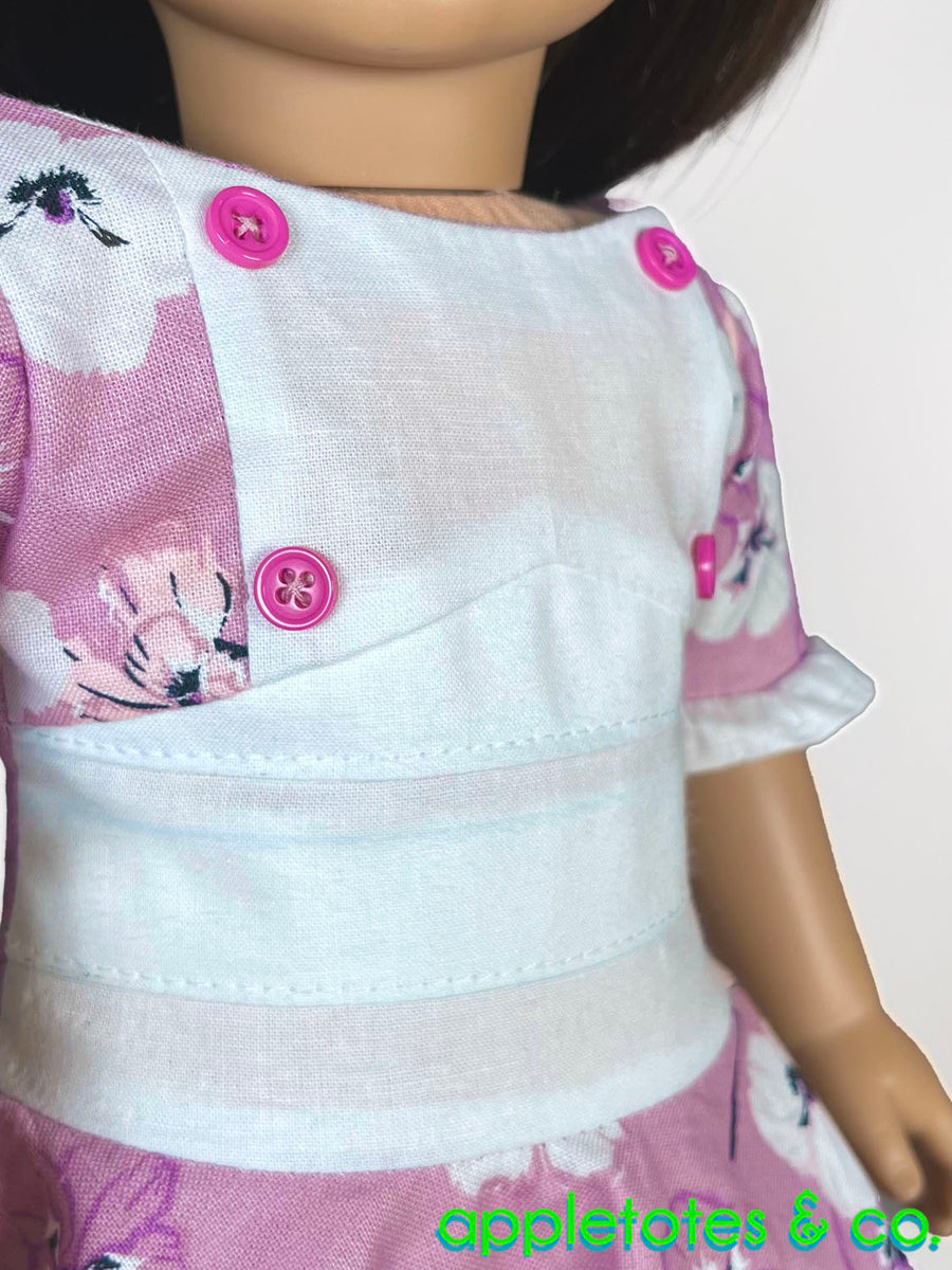 Blaire Dress 18 Inch Doll Sewing Pattern – Appletotes & Co.