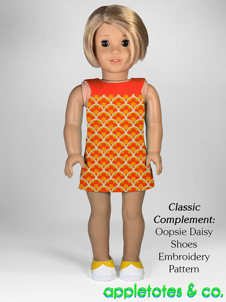 Cindy Dress 18 Inch Doll Sewing Pattern – Appletotes & Co.