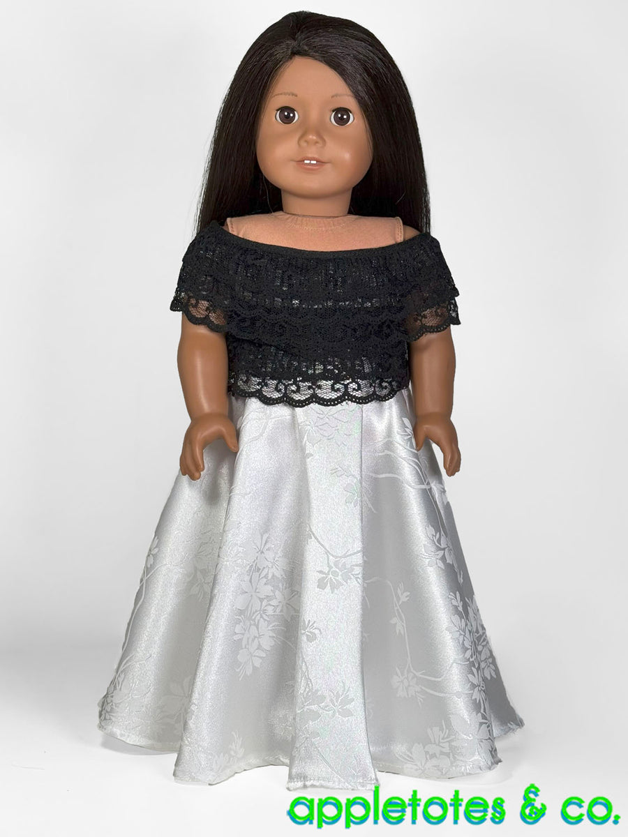 Terra Gown 18 Inch Doll Sewing Pattern – Appletotes & Co.