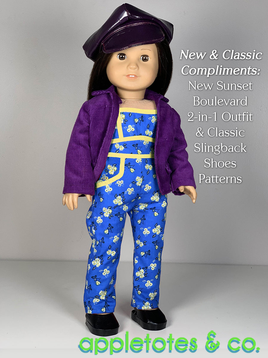 Bailey Jacket 18 Inch Doll Sewing Pattern – Appletotes & Co.