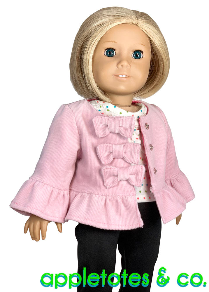 Cape Cod Jacket Sewing Pattern for 18 Inch Dolls – Appletotes & Co.