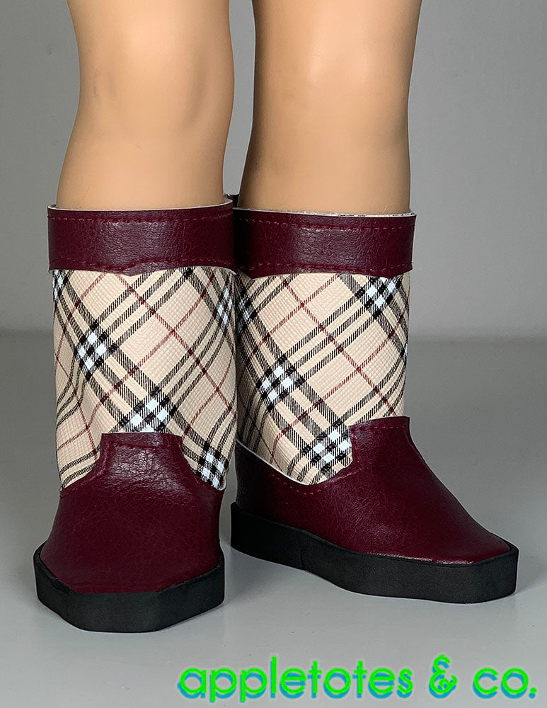 Darcy Boots 18 Inch Doll Sewing Pattern - SVG Files Included ...