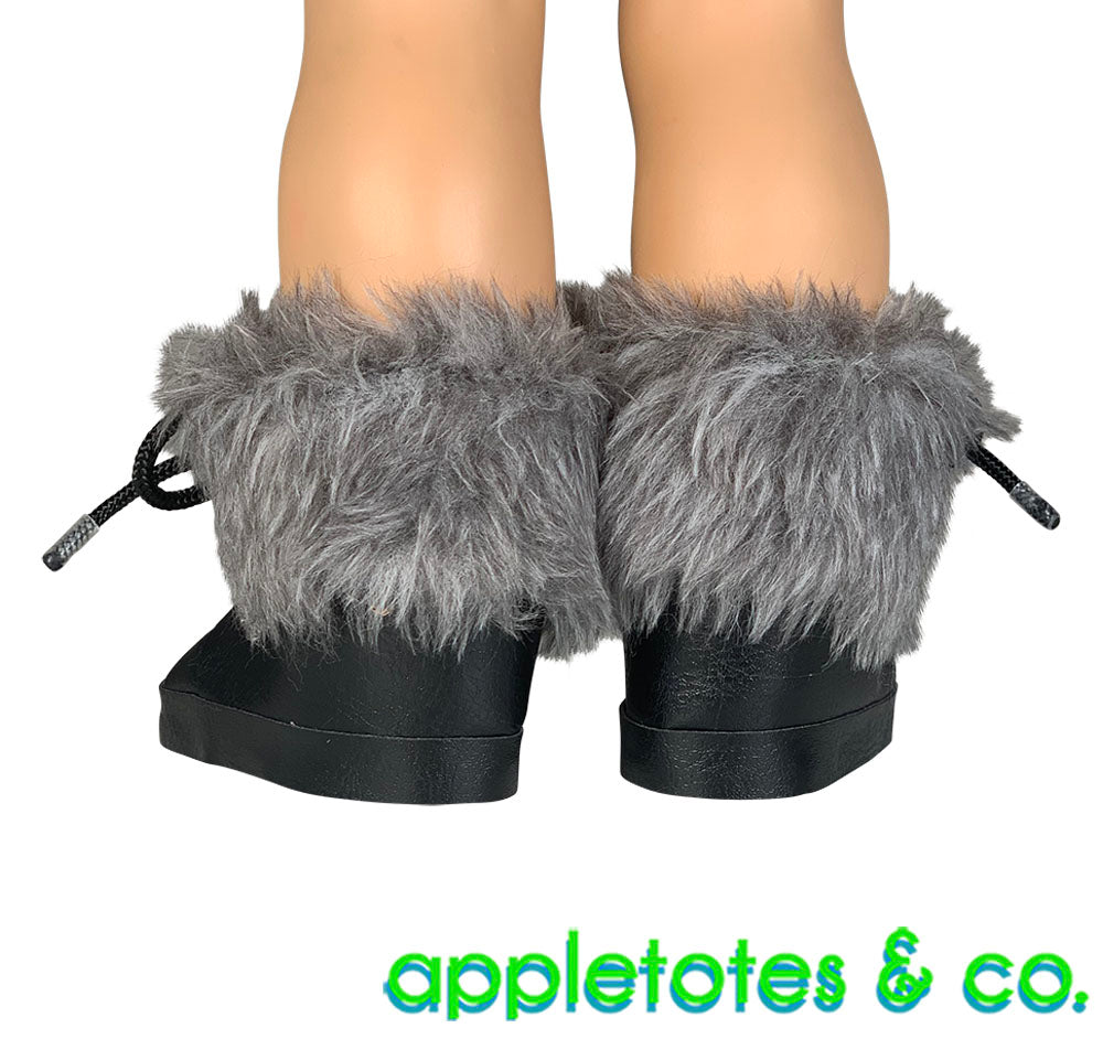 No-Sew Foldover Fur Boots 18 Inch Doll Sewing Pattern – Appletotes & Co.