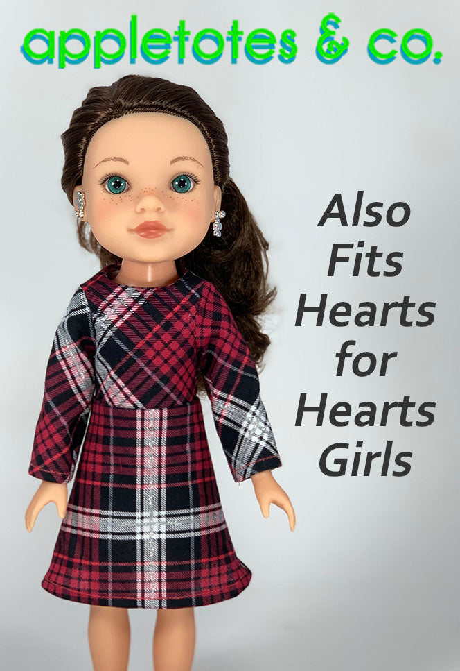 Noelle Dress Sewing Pattern for 14" Dolls – Appletotes & Co.