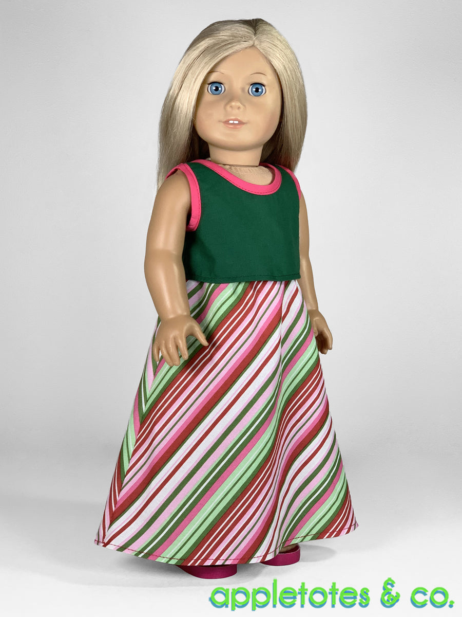 Lois Dress 18 Inch Doll Sewing Pattern – Appletotes & Co.
