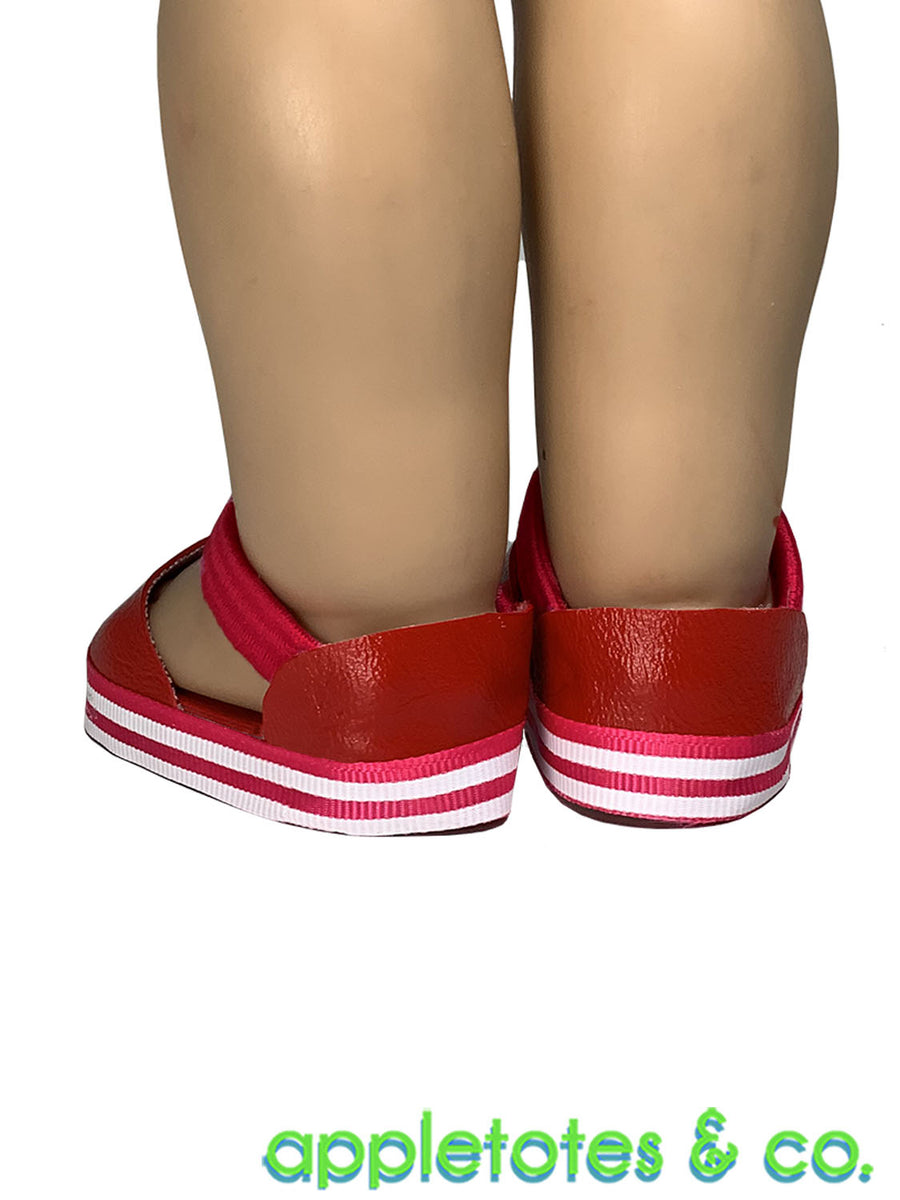 No-Sew Maggie Shoes 18 Inch Doll Pattern - SVG Files Included ...