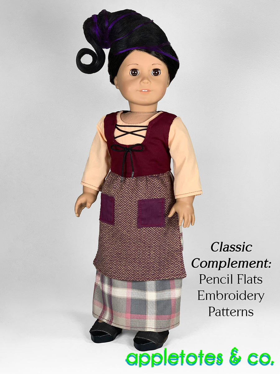 Mary Costume 18 Inch Doll Sewing Pattern – Appletotes & Co.