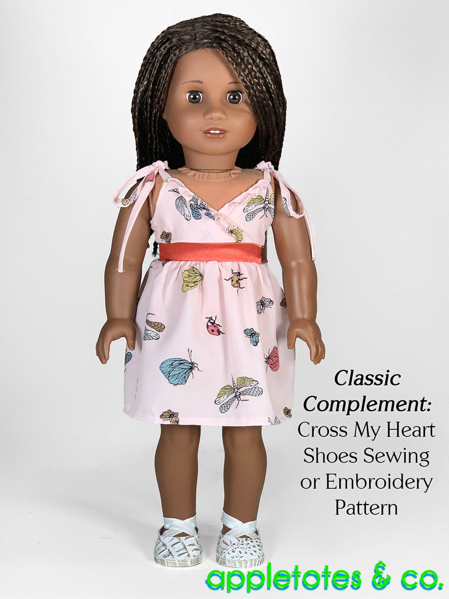 Regina Dress 18 Inch Doll Sewing Pattern – Appletotes & Co.