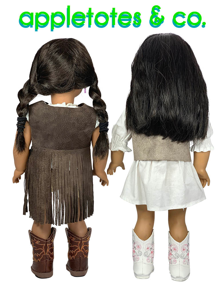Free Western Vest Sewing Pattern for 18 Inch Dolls – Appletotes & Co.